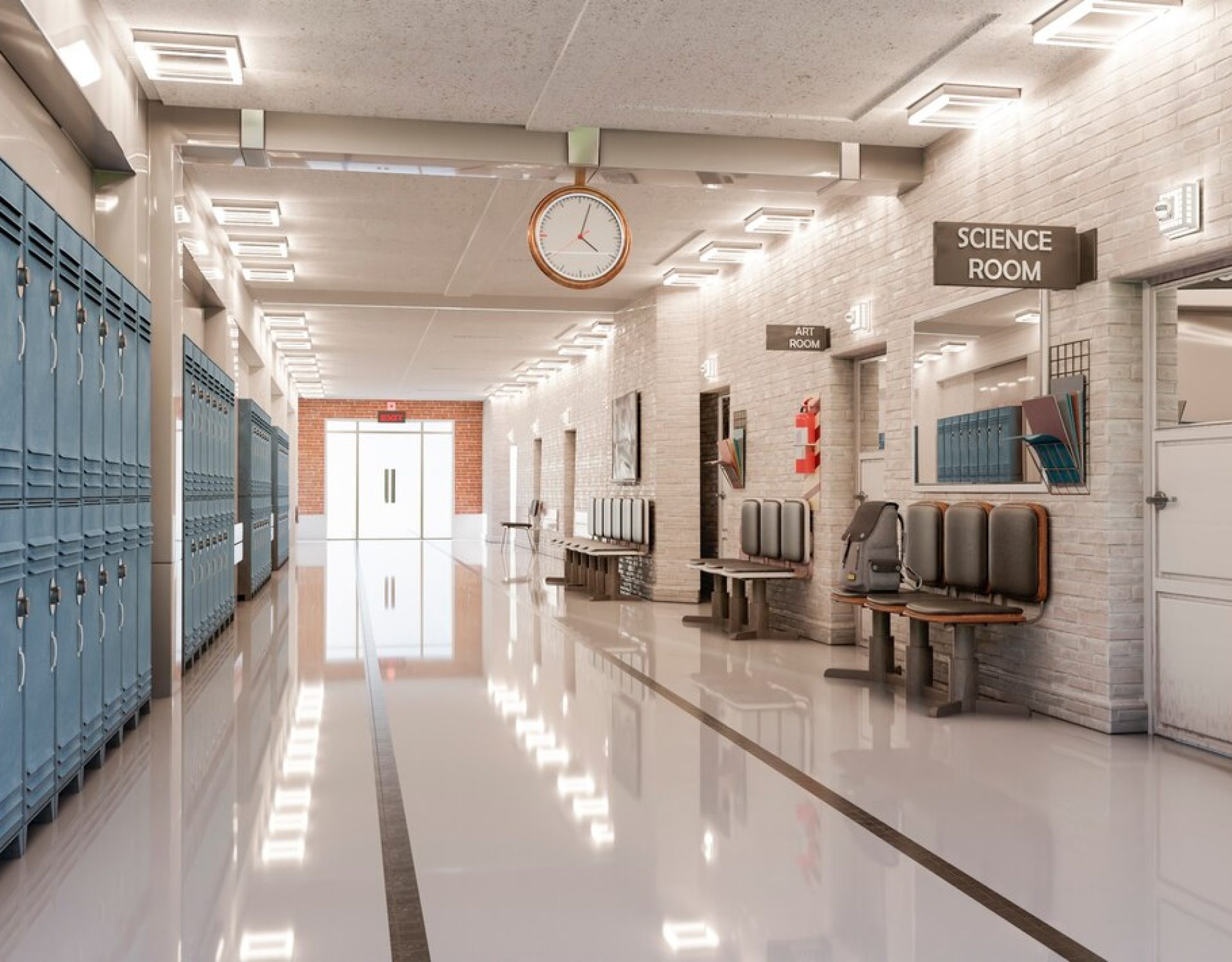 School Interior Design Dubai
